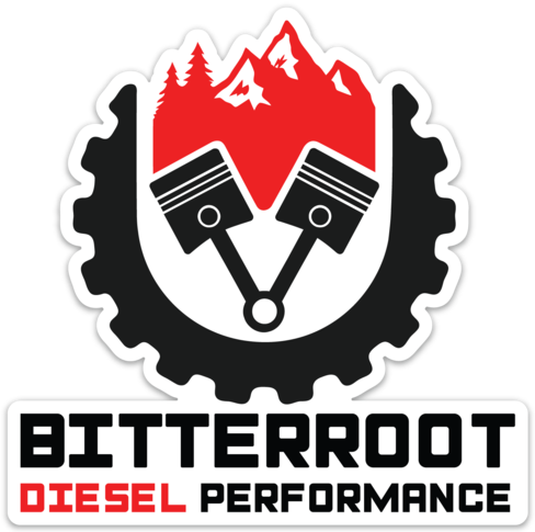 Bitterroot Diesel Performance Die Cut Decal | Bitterroot Diesel Performance